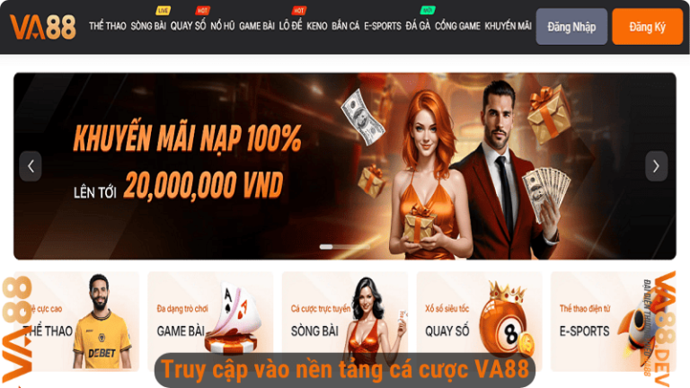 Hướng Dẫn Đăng Nhập VA88 - Cơ Hội Vàng Cho Bet Thủ Kiếm Tiền